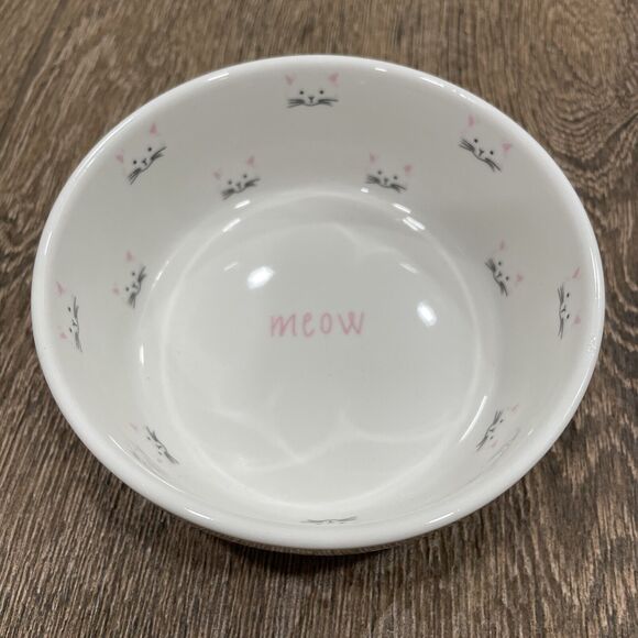 Teacup's Diner | Cat | Set 2 Pink Meow Kitty Cats Face Whiskers 5 ...